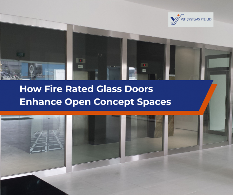 How fire rated glass doors enhance open concept spaces