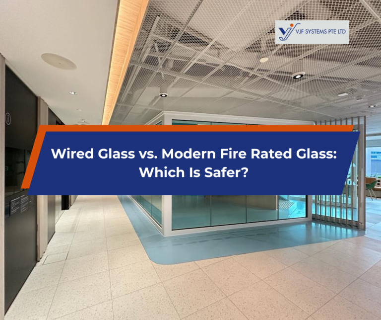 Modern fire rated glass vs. wired glass: Which is safer?