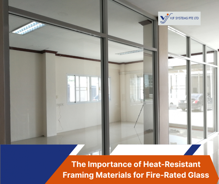 The importance of heat-resistant framing materials for fire rated glass